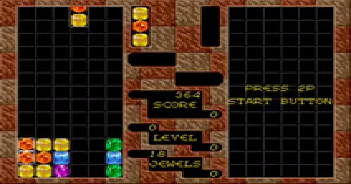 Columns (World) emulator for Sega Mega Drive / Genesis