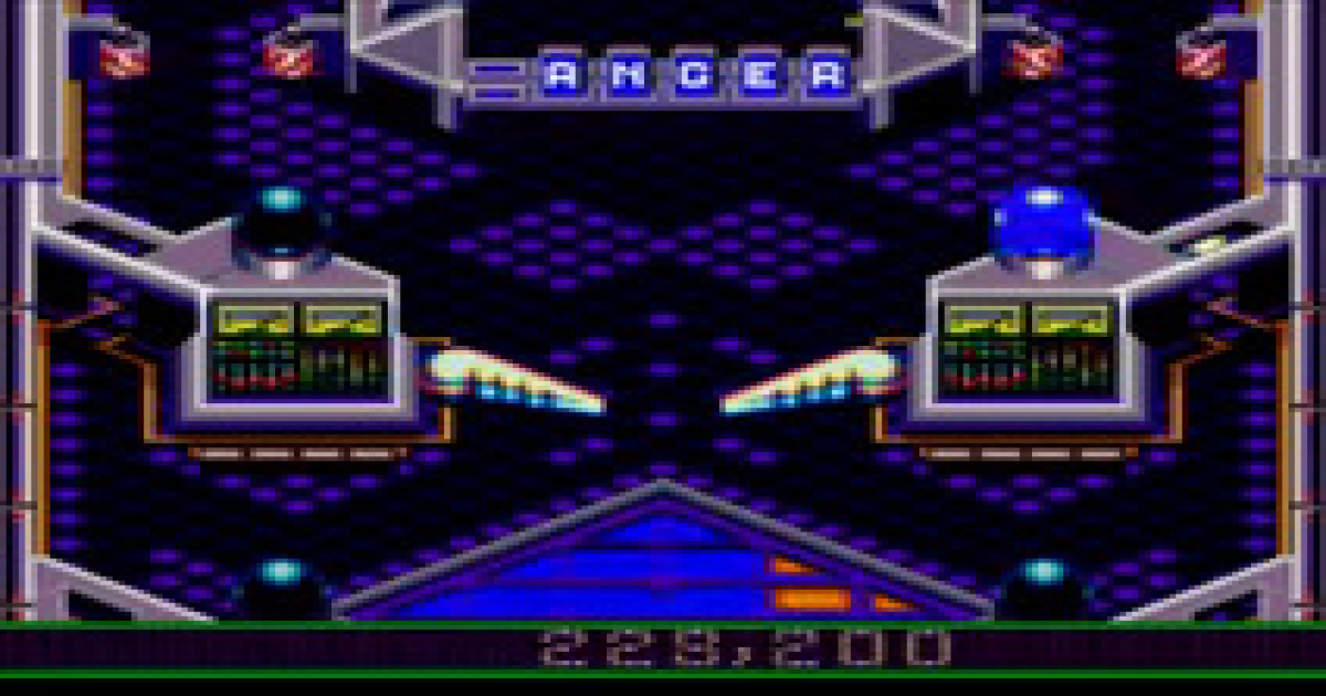Crue Ball - Heavy Metal Pinball (USA, Europe) emulator for Sega Mega ...