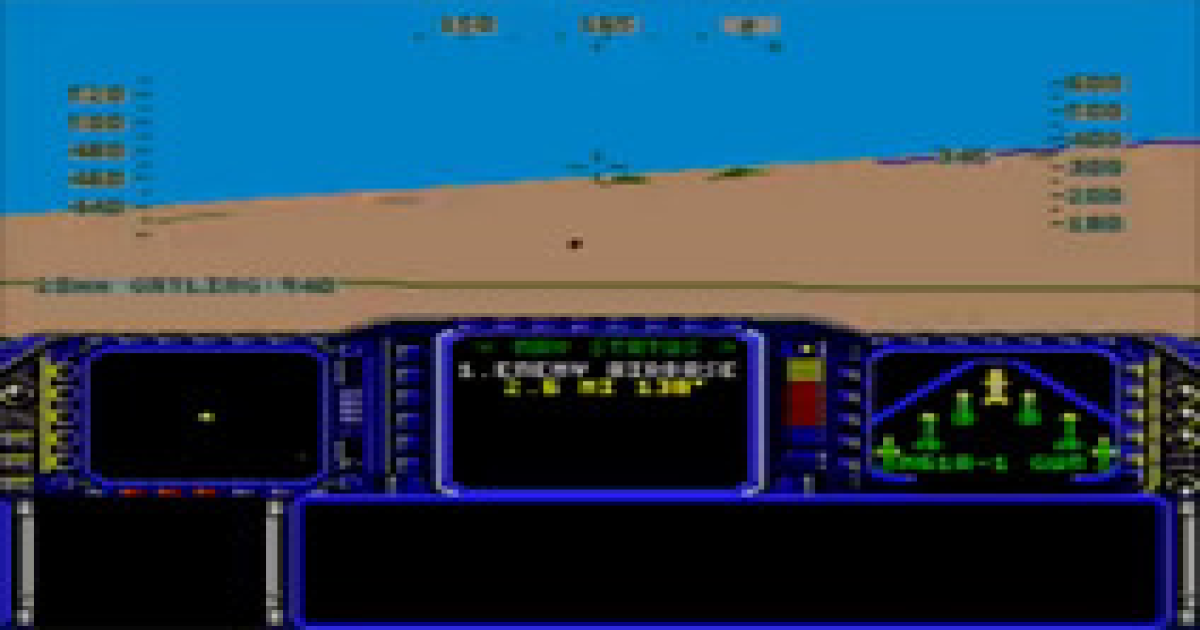 F-117 Night Storm (USA, Europe) emulator for Sega Mega Drive / Genesis