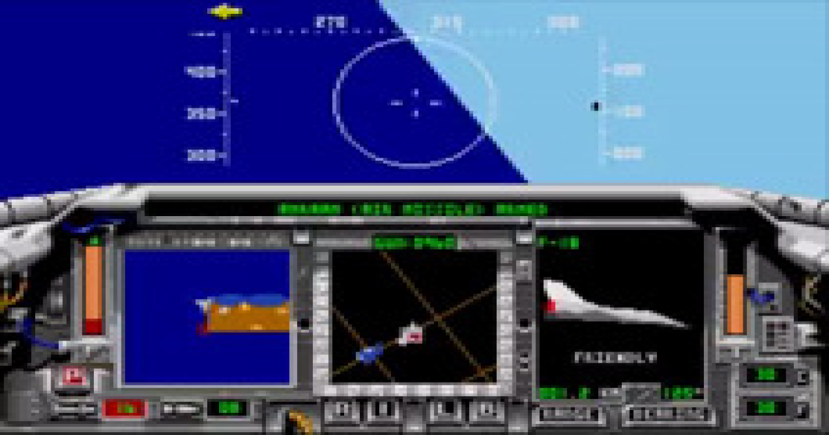F-15 Strike Eagle II (Europe) emulator for Sega Mega Drive / Genesis