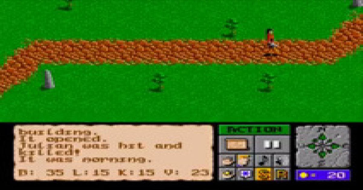 Faery Tale Adventure, The (USA, Europe) emulator for Sega Mega Drive ...