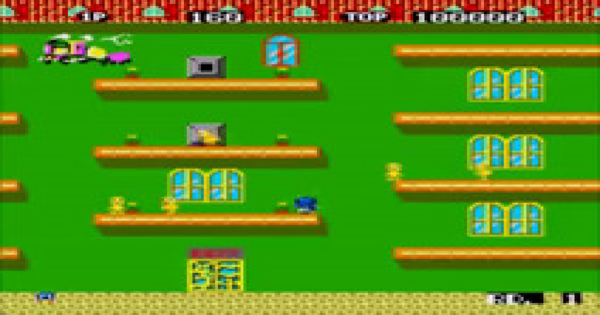 Flicky (USA, Europe) emulator for Sega Mega Drive / Genesis