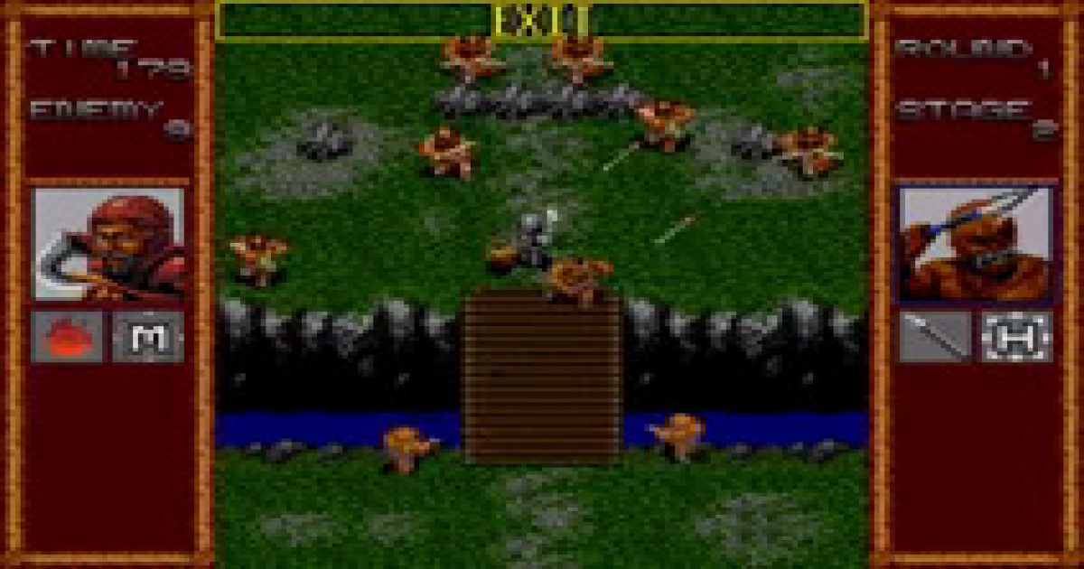 Gain Ground (World) emulator for Sega Mega Drive / Genesis