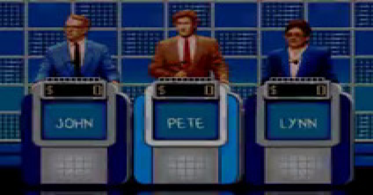 Jeopardy! (USA) emulator for Sega Mega Drive / Genesis