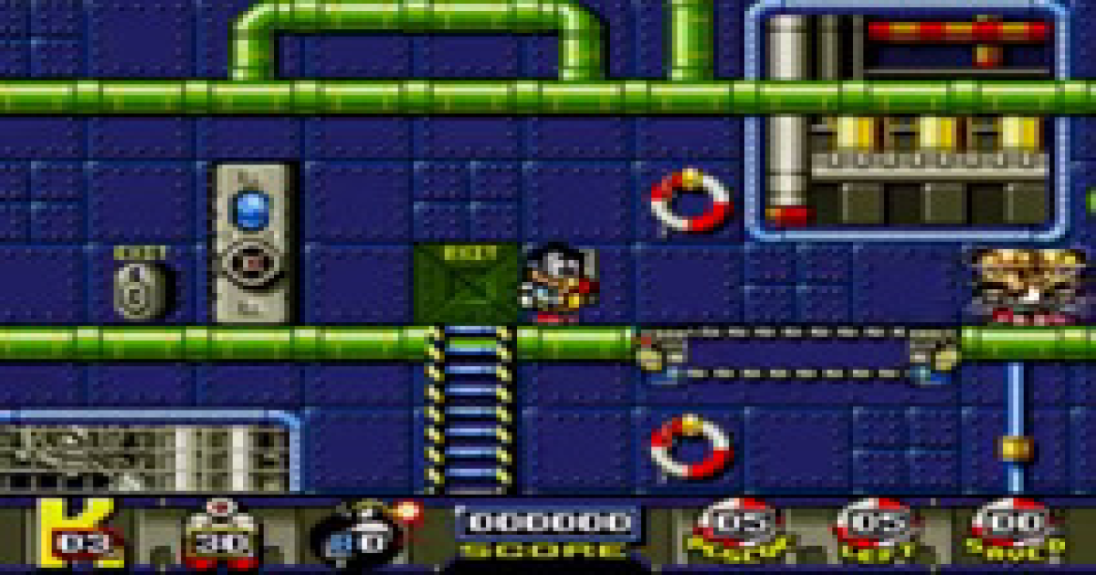 Man Overboard! (Europe) emulator for Sega Mega Drive / Genesis