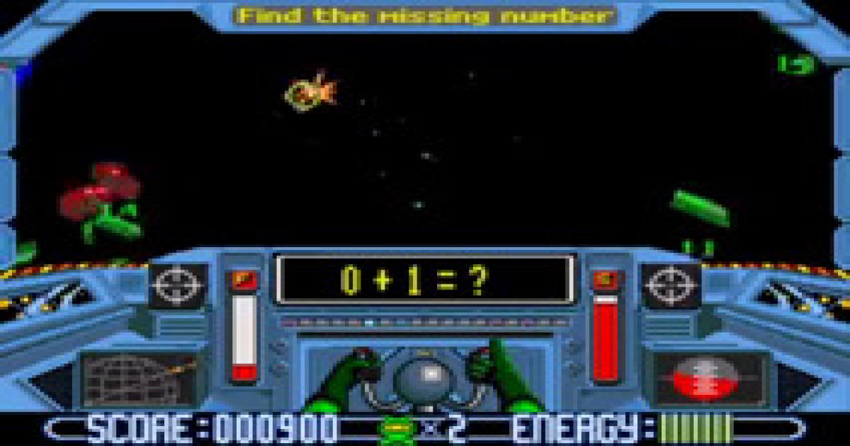 Math Blaster - Episode 1 (USA) emulator for Sega Mega Drive / Genesis