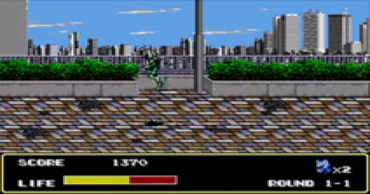 Mazin Saga Mutant Fighter (USA) emulator for Sega Mega Drive / Genesis