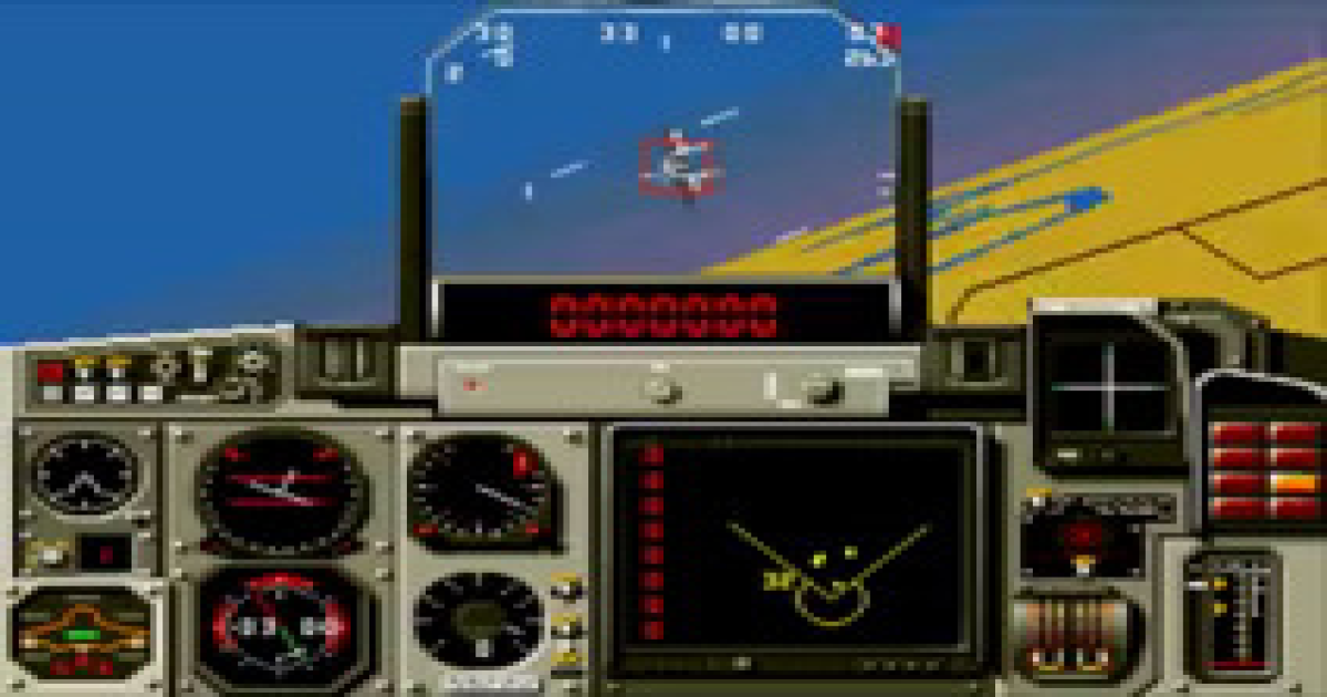 Mig-29 Fighter Pilot (USA) emulator for Sega Mega Drive / Genesis