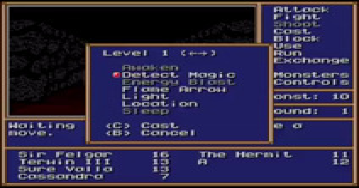 Might and Magic - Gates to Another World (USA, Europe) emulator for ...