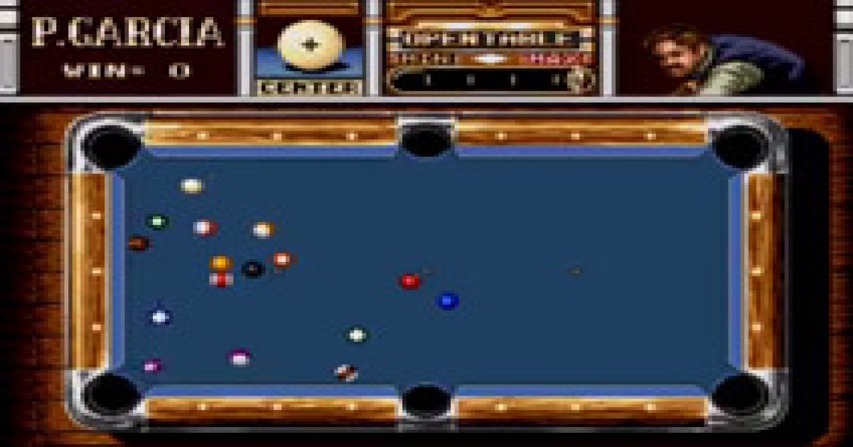 Minnesota Fats - Pool Legend (USA) emulator for Sega Mega Drive / Genesis