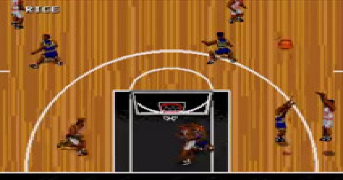 NBA Action '95 Starring David Robinson (USA, Europe) emulator for Sega ...