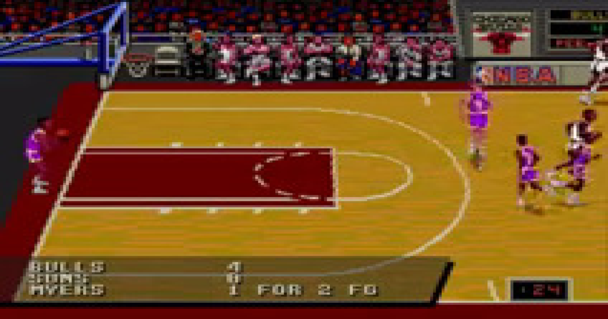 NBA Showdown '94 (USA, Europe) emulator for Sega Mega Drive / Genesis
