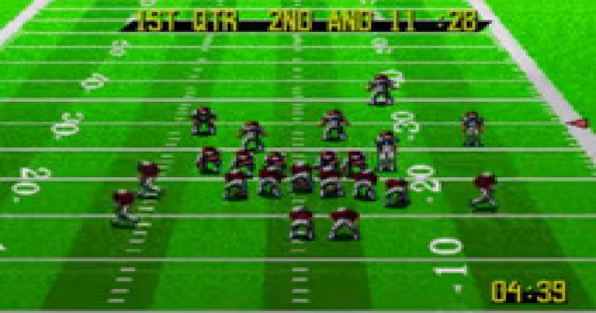 NFL Quarterback Club 96 (USA, Europe) emulator for Sega Mega Drive ...