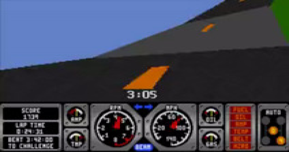 Race Drivin' (USA) emulator for Sega Mega Drive / Genesis