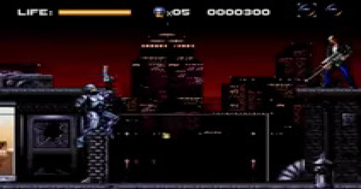 RoboCop Versus The Terminator (USA) emulator for Sega Mega Drive / Genesis