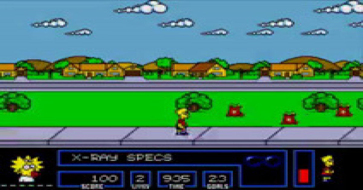 Simpsons, The - Bart Vs The Space Mutants (USA, Europe) emulator for ...