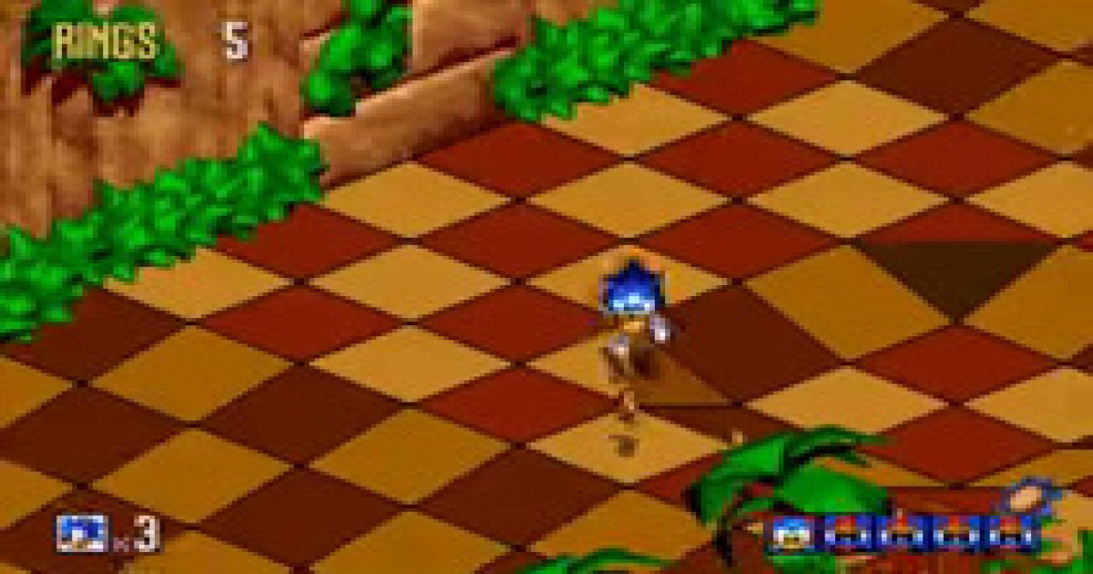 Sonic 3D Blast (USA, Europe) emulator for Sega Mega Drive / Genesis
