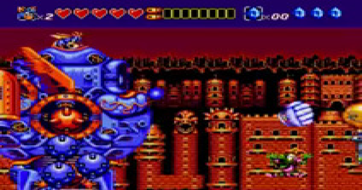 Sparkster (USA) emulator for Sega Mega Drive / Genesis