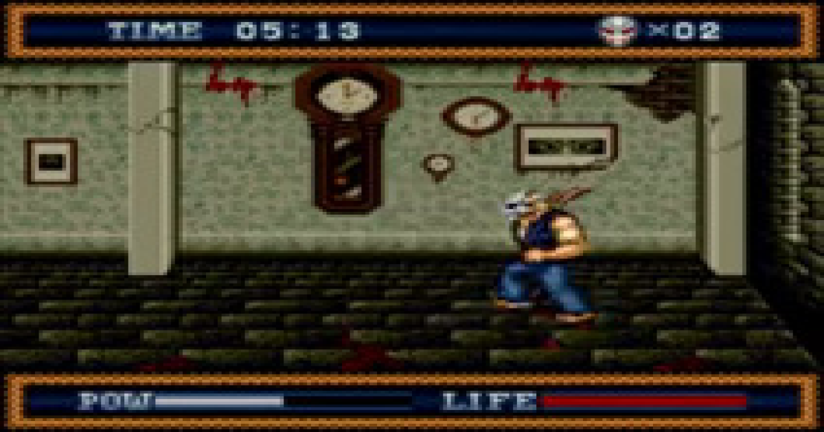Splatterhouse 3 (USA) emulator for Sega Mega Drive / Genesis