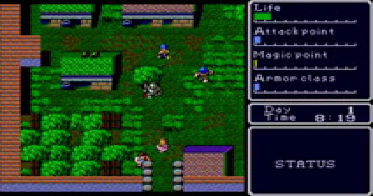 Super Hydlide (USA) emulator for Sega Mega Drive / Genesis