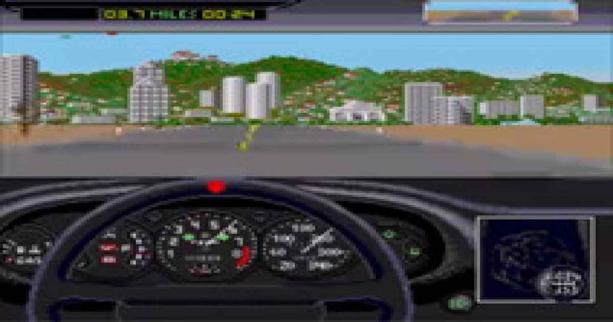 Test Drive II - The Duel (USA, Europe) emulator for Sega Mega Drive ...