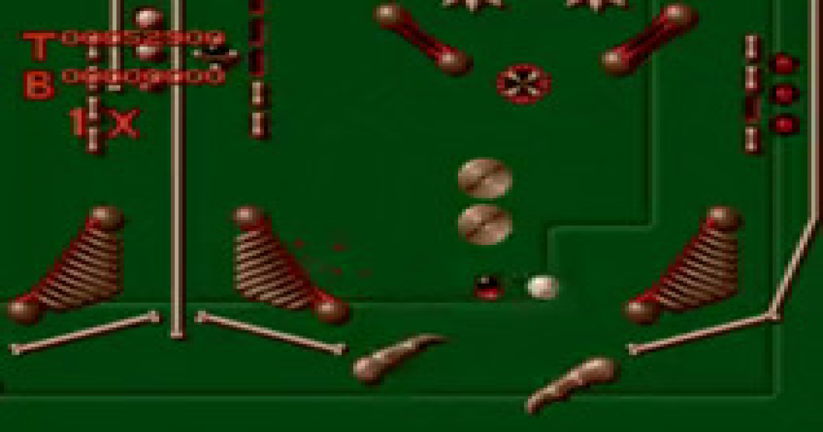 Virtual Pinball (USA, Europe) emulator for Sega Mega Drive / Genesis