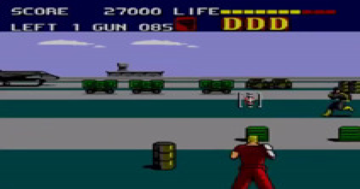 Dynamite Duke (Europe) emulator for Sega Master System