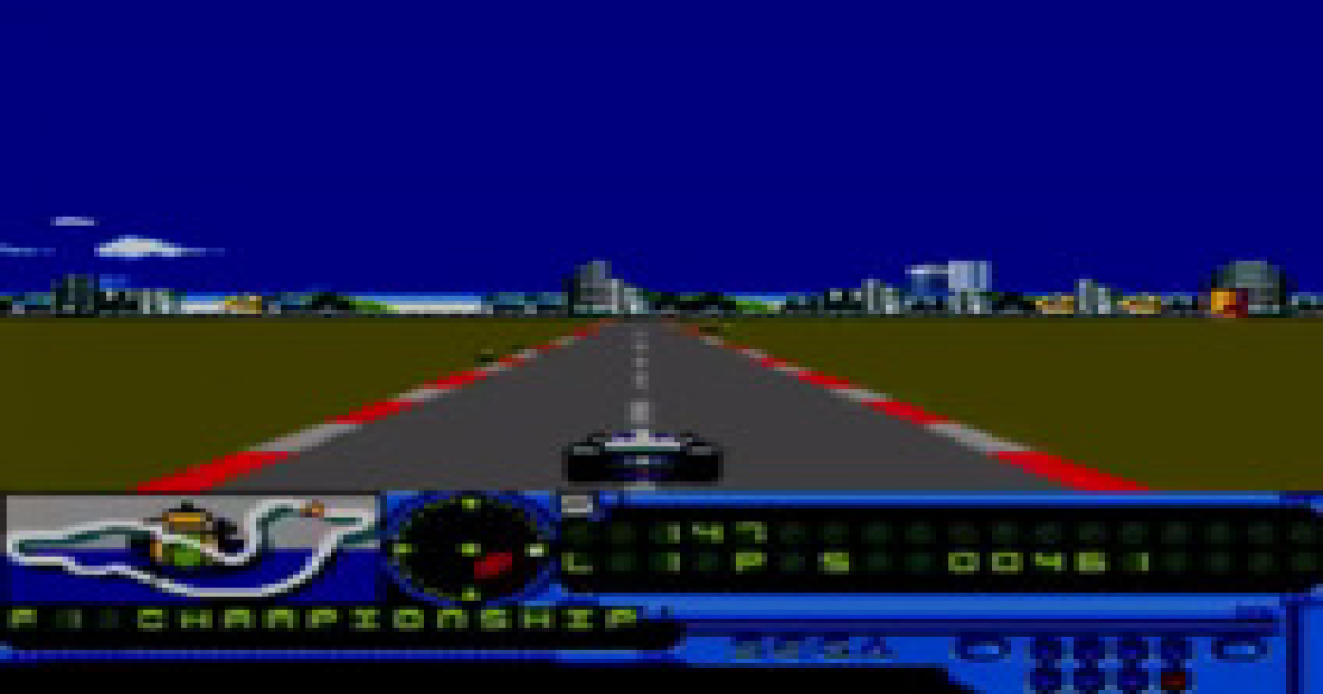 F1 (Europe) emulator for Sega Master System