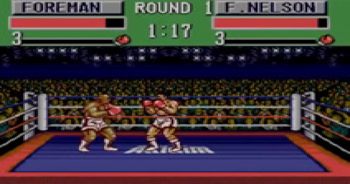 George Foreman's KO Boxing (Europe) emulator for Sega Master System