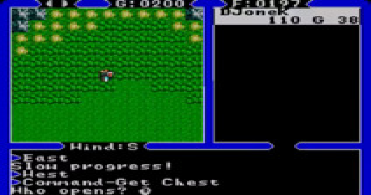 Ultima IV - Quest of the Avatar (Europe) emulator for Sega Master System