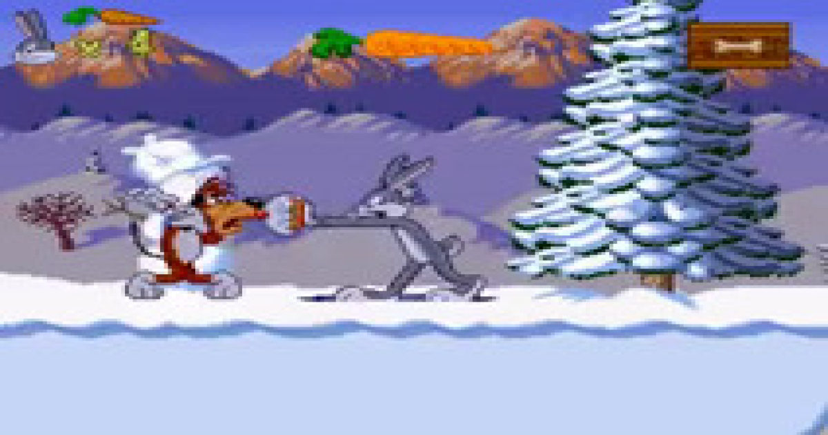 Bugs Bunny - Rabbit Rampage (USA) emulator for Super Nintendo / Super ...