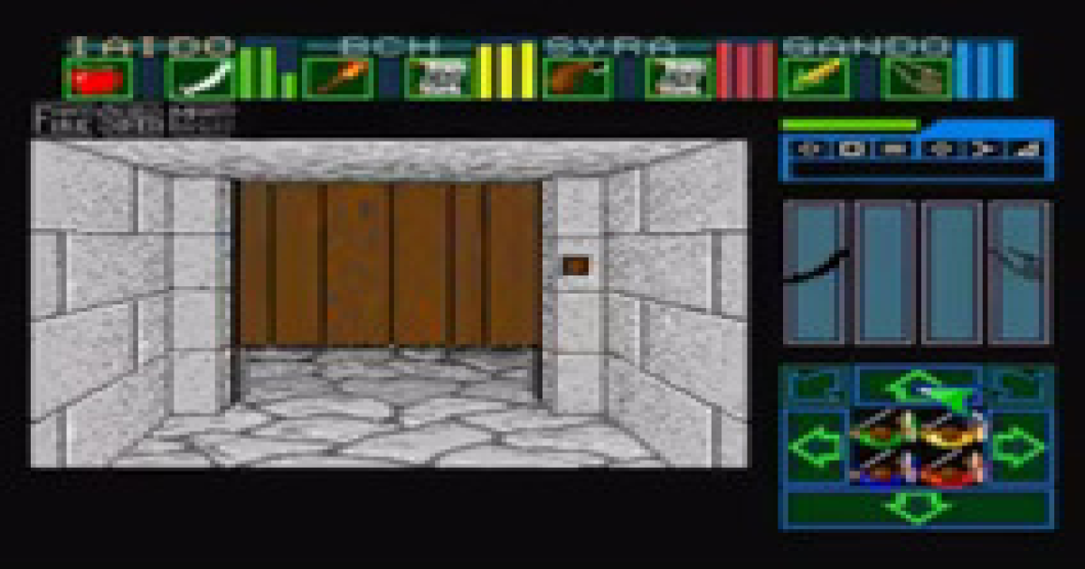 Dungeon Master (USA) emulator for Super Nintendo / Super Famicom