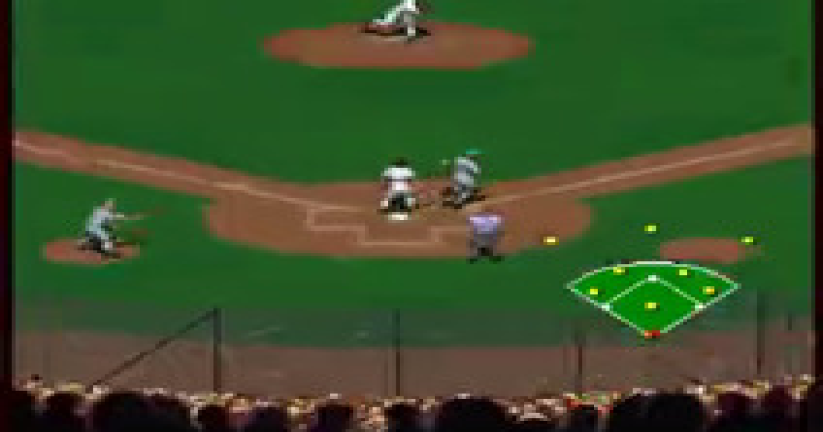 Frank Thomas Big Hurt Baseball (USA) emulator for Super Nintendo ...