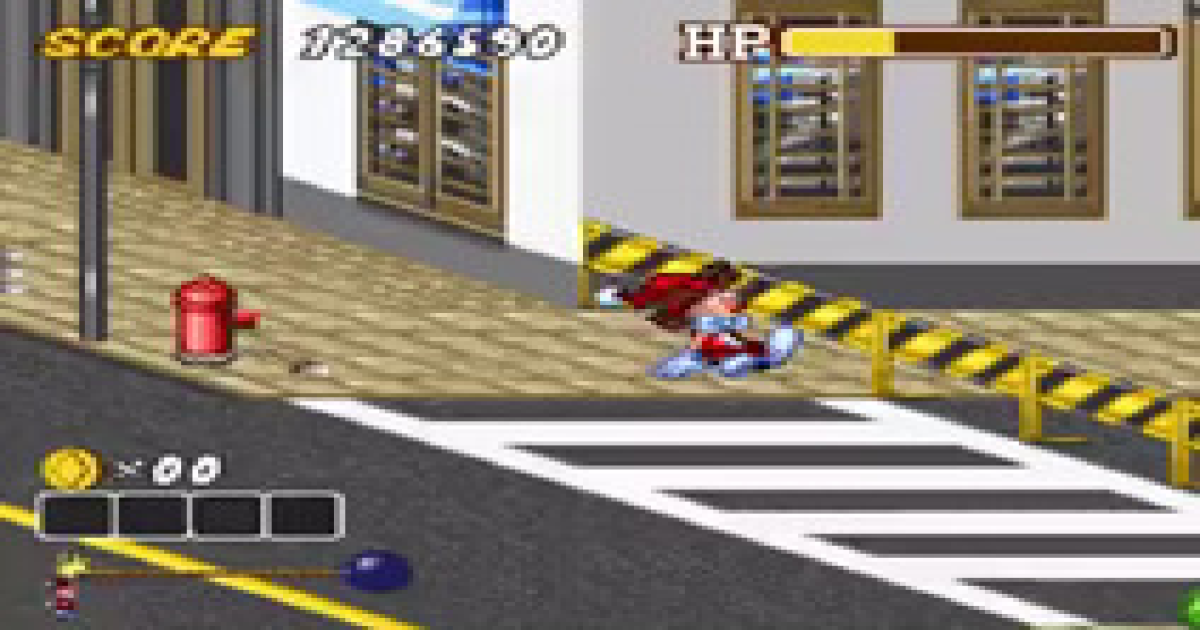 Kid Klown in Crazy Chase (USA) emulator for Super Nintendo / Super Famicom