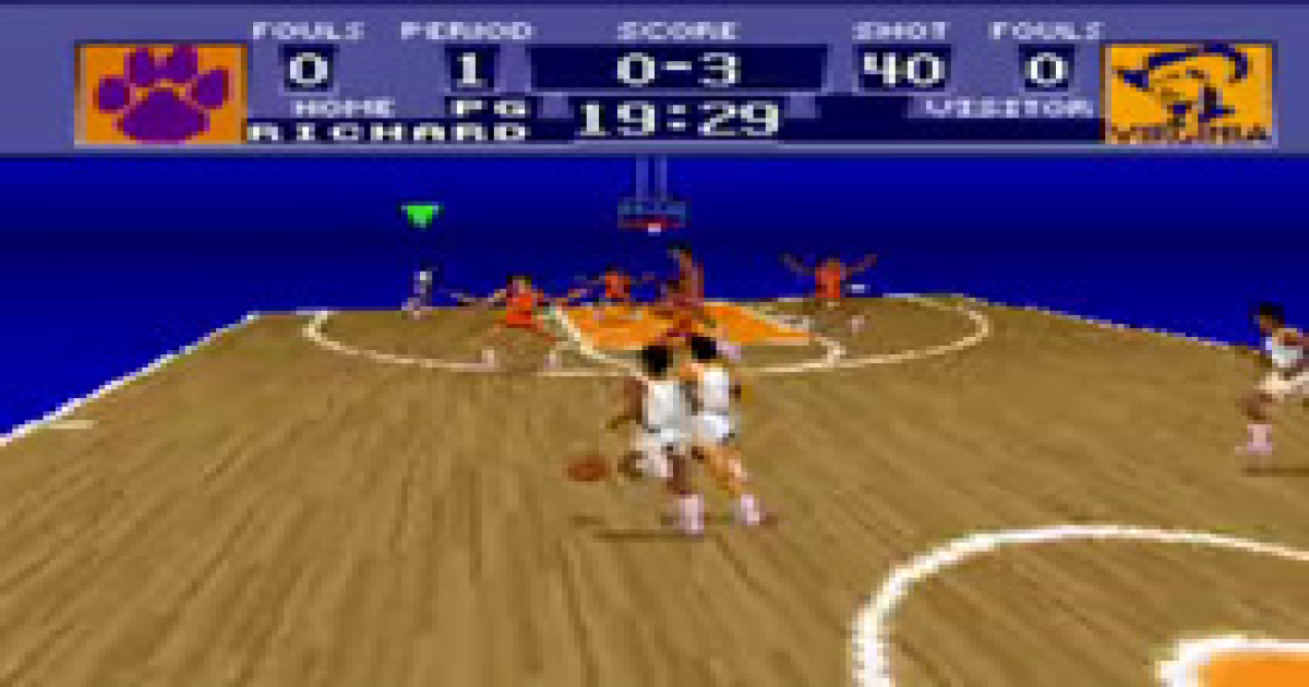 NCAA Basketball (USA) (Rev 1) emulator for Super Nintendo / Super Famicom