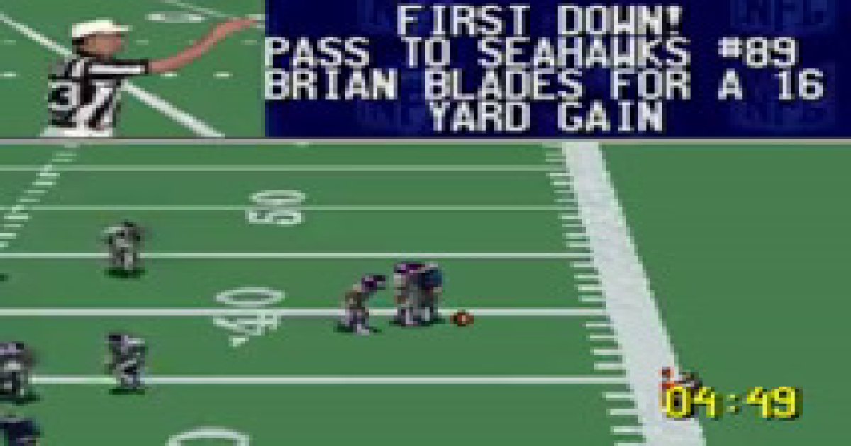 NFL Quarterback Club 96 (USA) emulator for Super Nintendo / Super Famicom