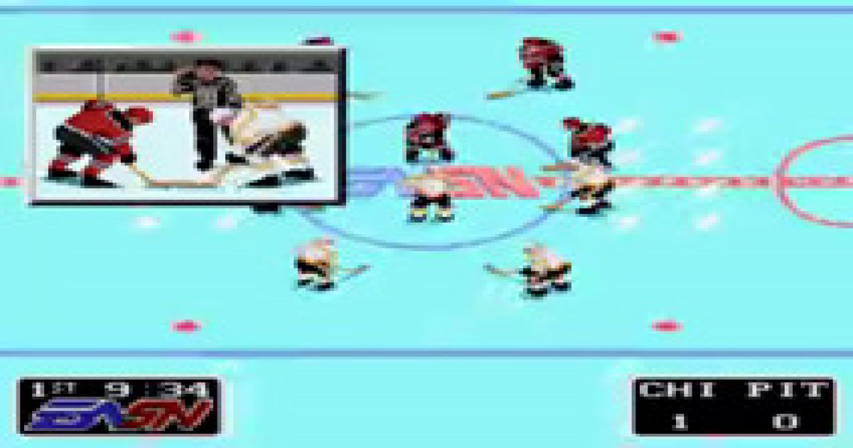 NHLPA Hockey 93 (USA) emulator for Super Nintendo / Super Famicom
