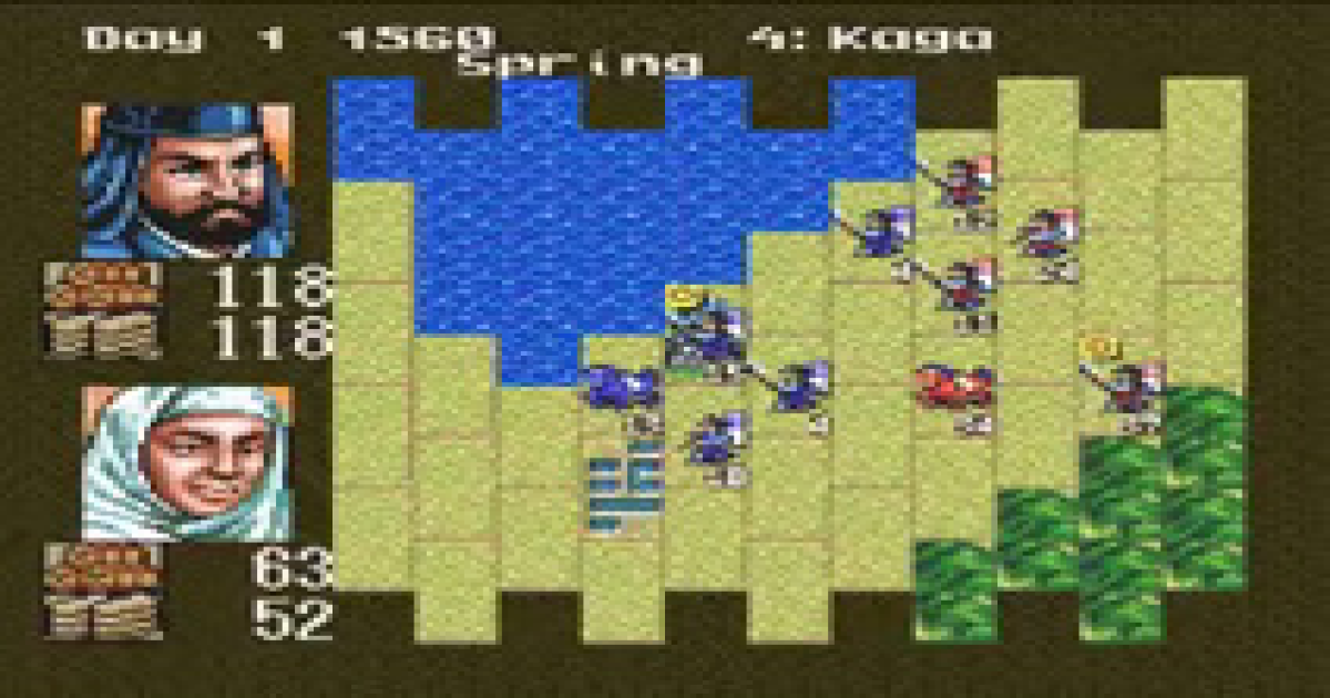 Nobunaga's Ambition (USA) emulator for Super Nintendo / Super Famicom