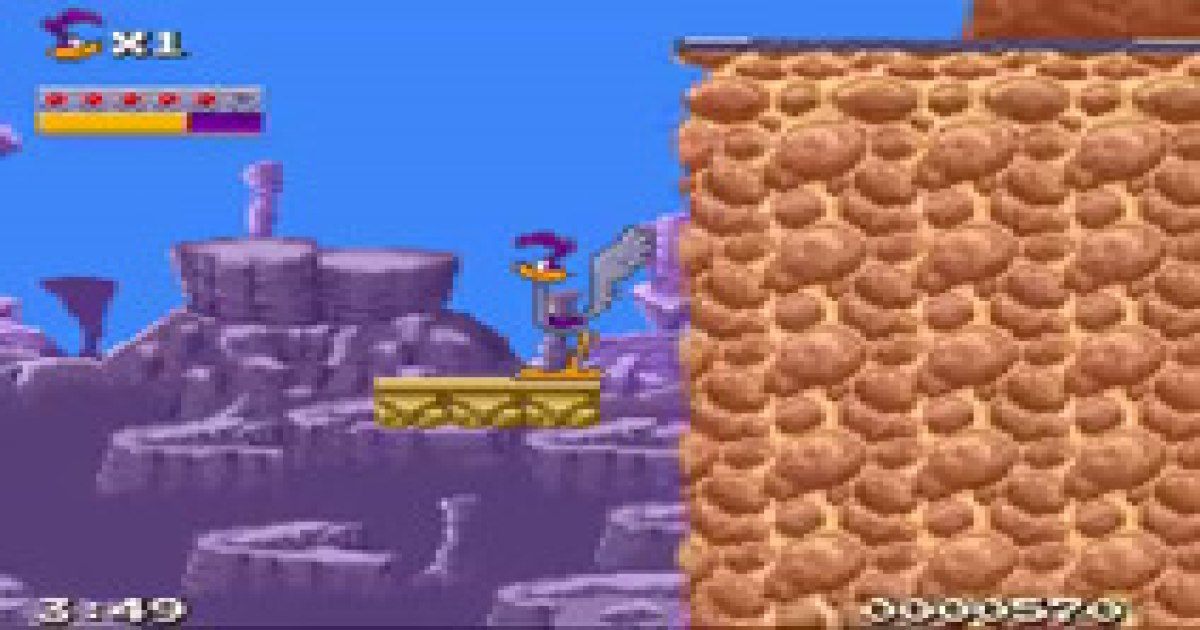 Road Runner's Death Valley Rally (USA) emulator for Super Nintendo ...