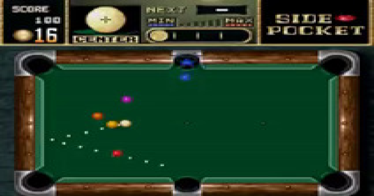 Side Pocket (USA) emulator for Super Nintendo / Super Famicom