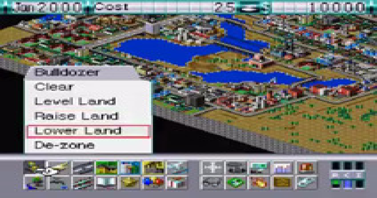 SimCity 2000 - The Ultimate City Simulator (USA) emulator for Super ...