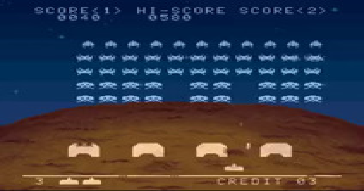 Space Invaders (USA) emulator for Super Nintendo / Super Famicom