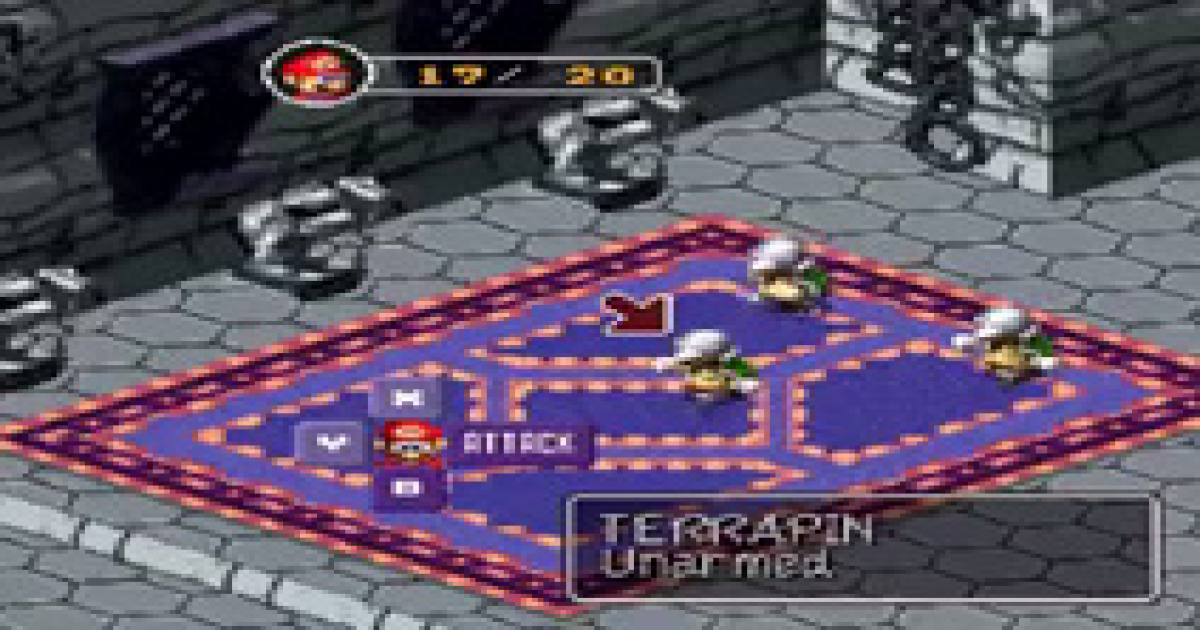 Super Mario RPG - Legend of the Seven Stars (USA) emulator for Super ...