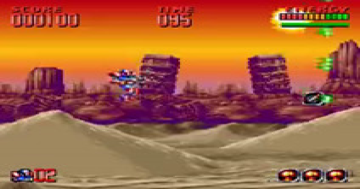 Super Turrican 2 (USA) emulator for Super Nintendo / Super Famicom