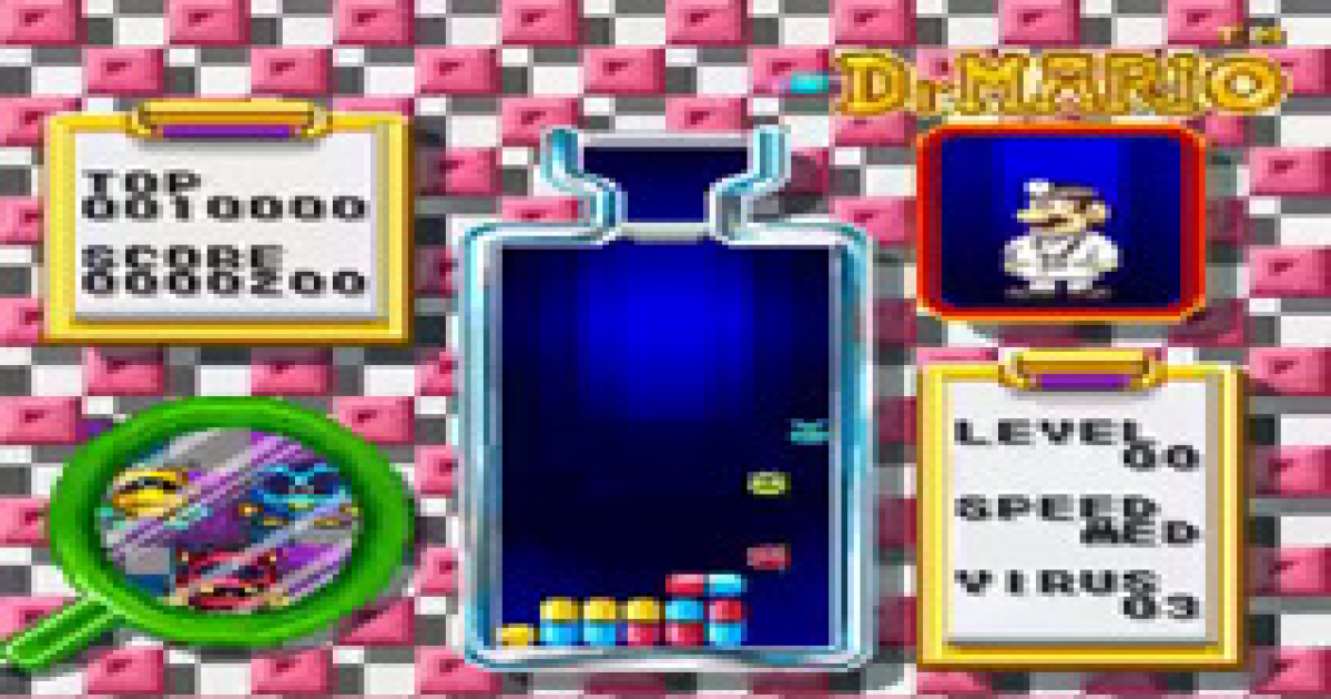 Tetris & Dr. Mario (USA) emulator for Super Nintendo / Super Famicom