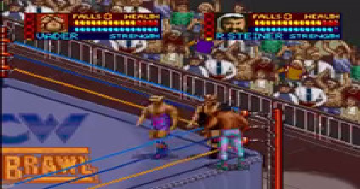 WCW Super Brawl Wrestling (USA) emulator for Super Nintendo / Super Famicom