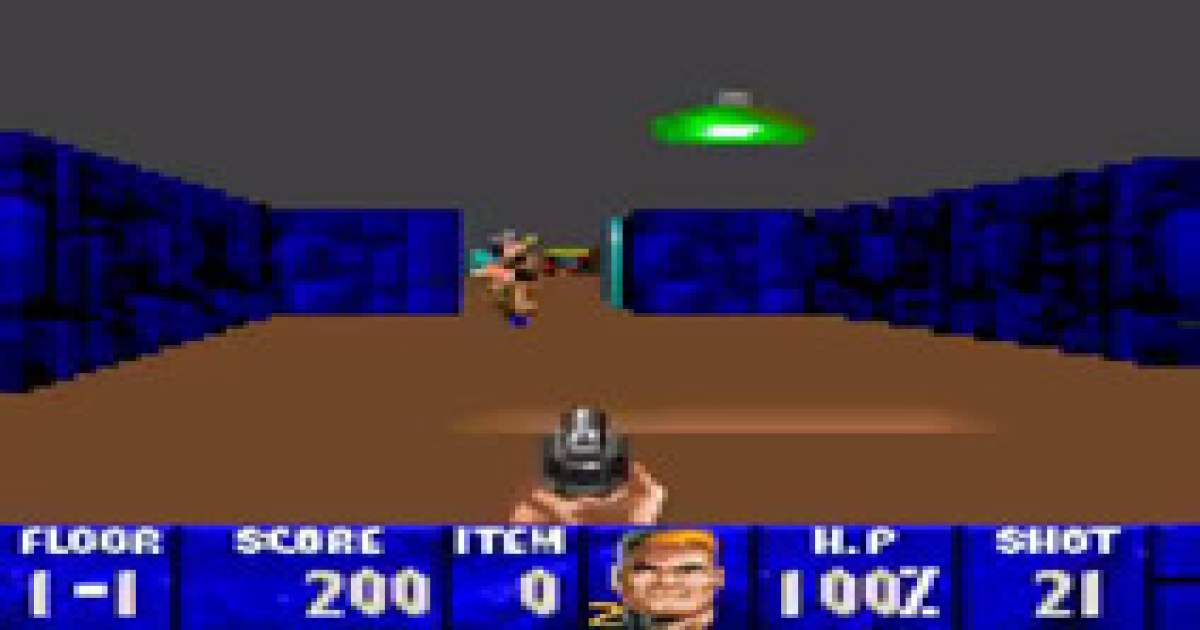 Wolfenstein 3-D (USA) emulator for Super Nintendo / Super Famicom