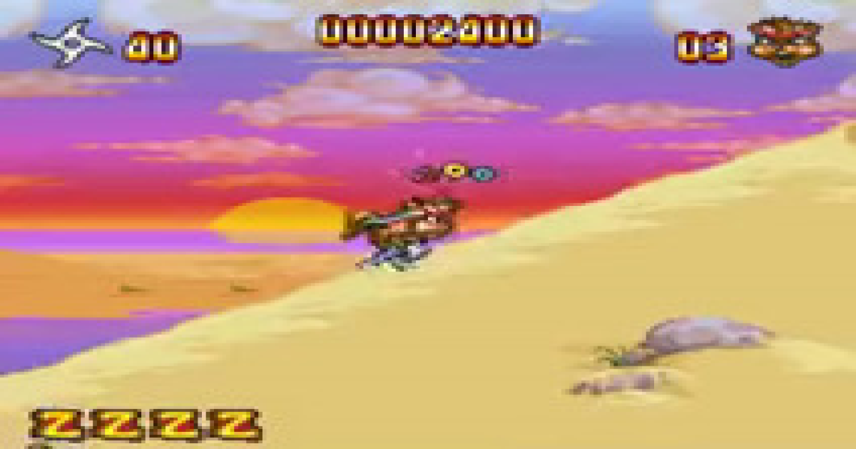 Zero the Kamikaze Squirrel (USA) emulator for Super Nintendo / Super ...