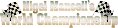 Nigel Mansell's World Championship Racing (Europe) - Sega Megadrive ...